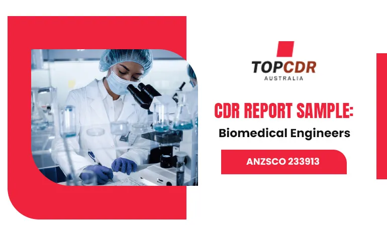 CDR Sample For Biomedical Engineer ANZSCO 233913