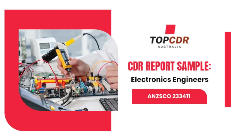 CDR Sample For Electronics Engineer ANZSCO 233411
